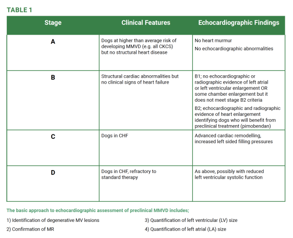 Staging of Preclinical Myxomatous Mitral Valve Disease in Primary Practice - Northern Ireland ...